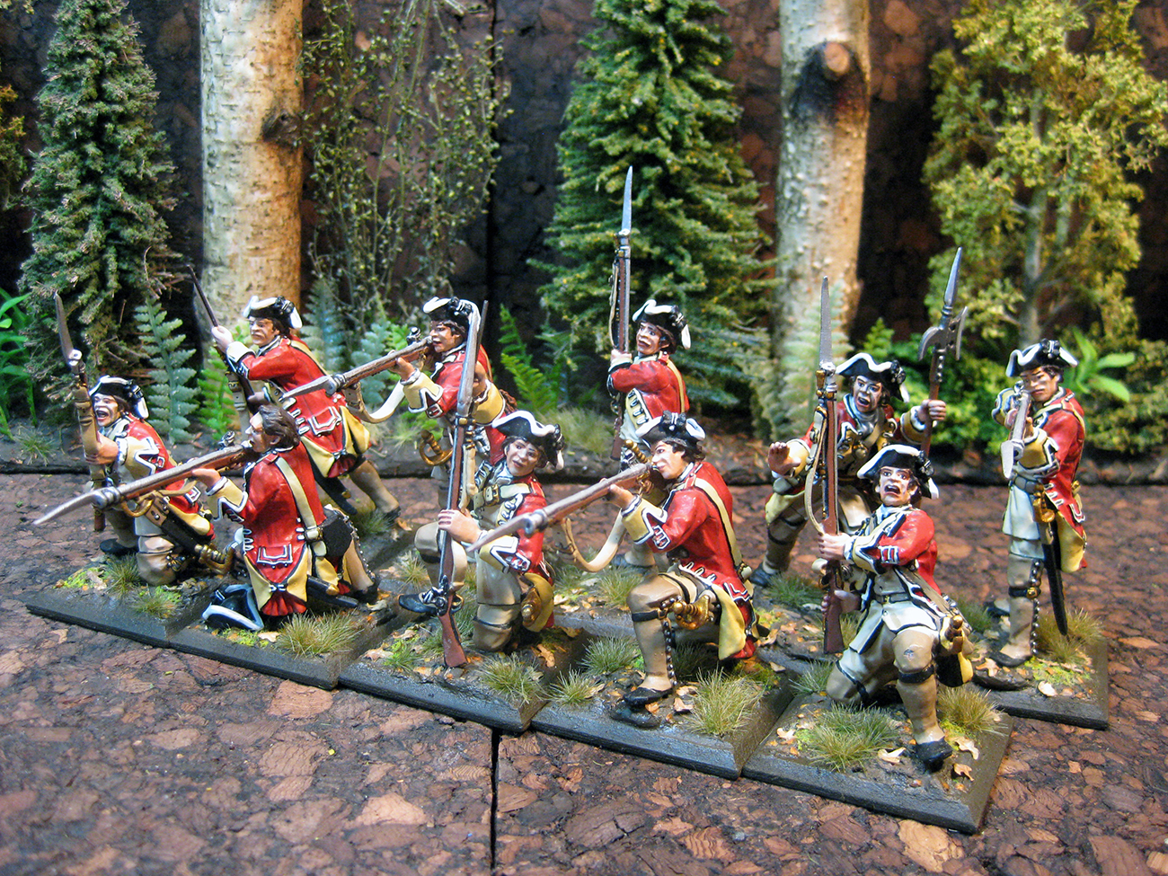 Cluck Amok: The Great 54mm Basing Upgrade Goes On.