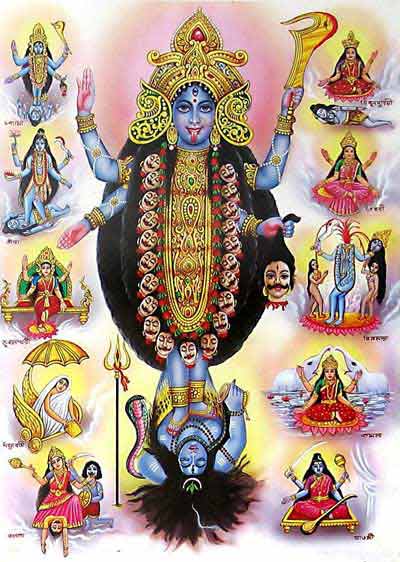 Origin of Dasa Mahavidyas - Reason And Why Dasa Mahavidyas Appeared ...