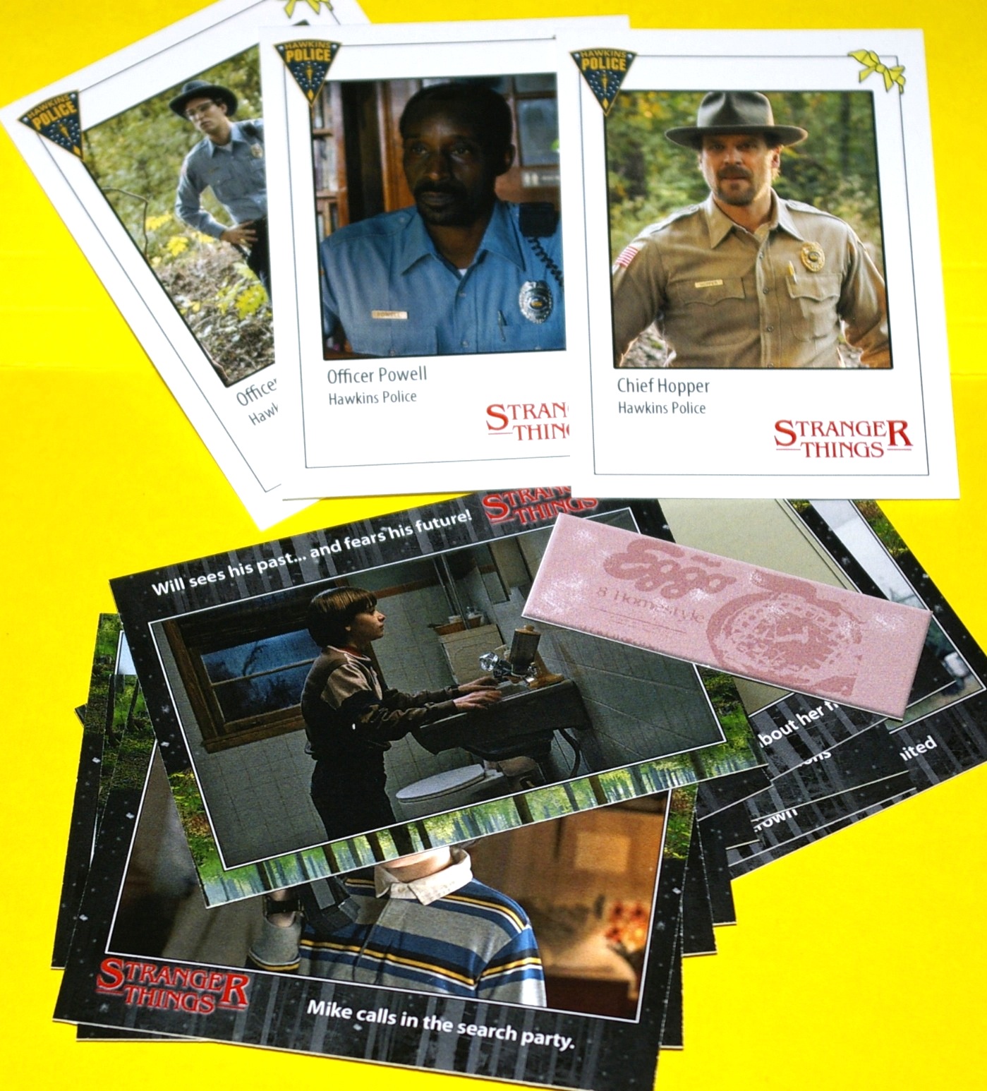 Baseball Card Breakdown: Stranger Things custom set by PunkRockPaint