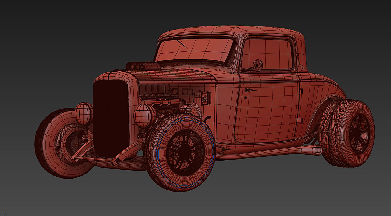 3D WORKS: BLACK HOT ROD