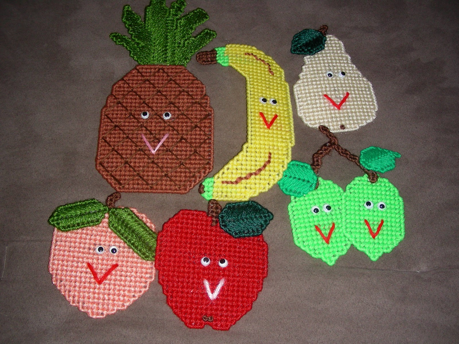 All XX's: Plastic Canvas Needlepoint