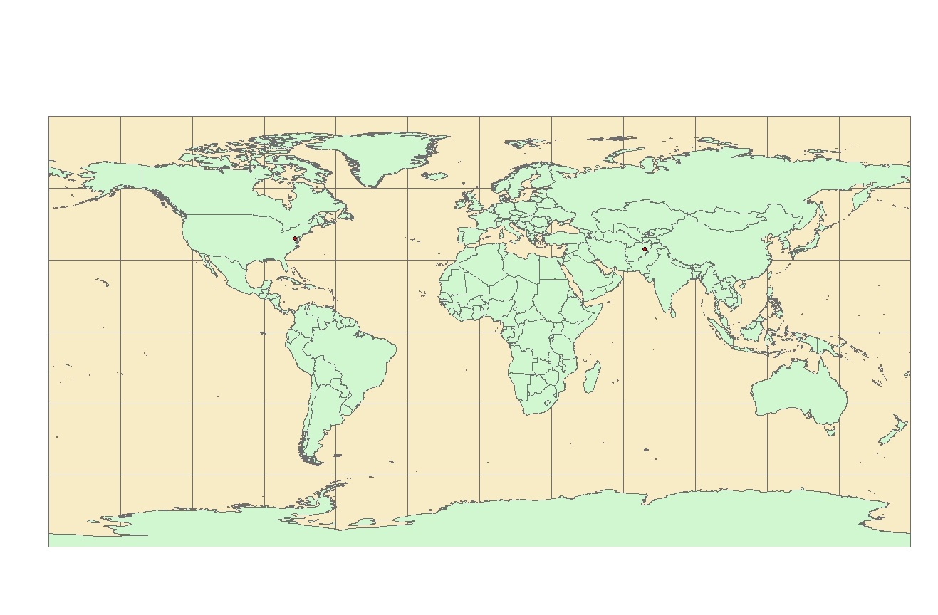 Seven Wonders of Geography: Week 6 Lab: Projection in ArcGIS!