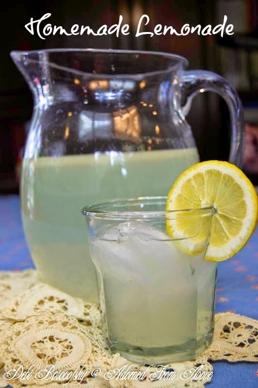 Adorned From Above: Homemade Lemonade for Friday's Happy Hour
