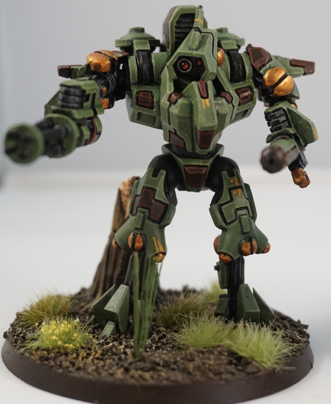 The Rising Sign: Tau Empire: Crisis Battle suit squad 2