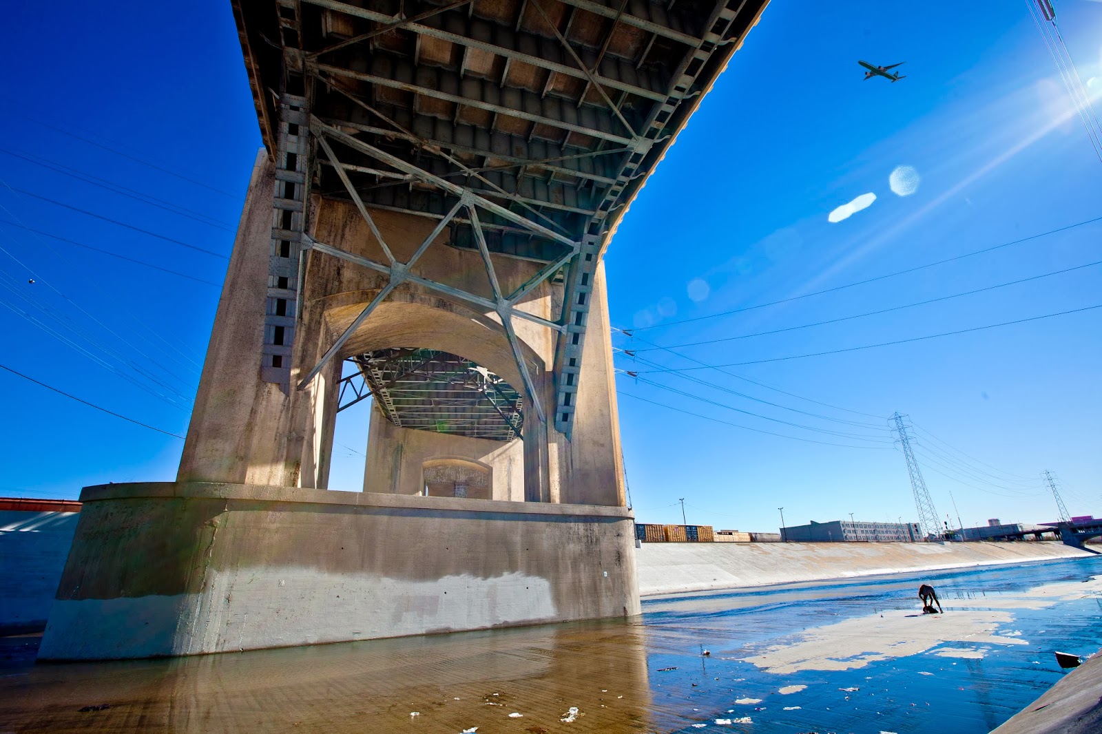 Spare Parts and Pics: Los Angeles River / 4th Street Bridge