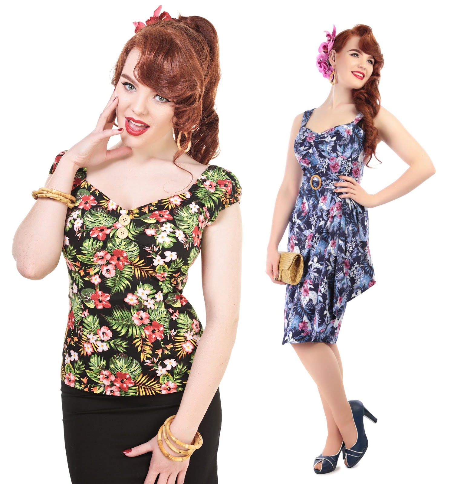 [ Style ] Le pin up tiki , tropical / hawaïen