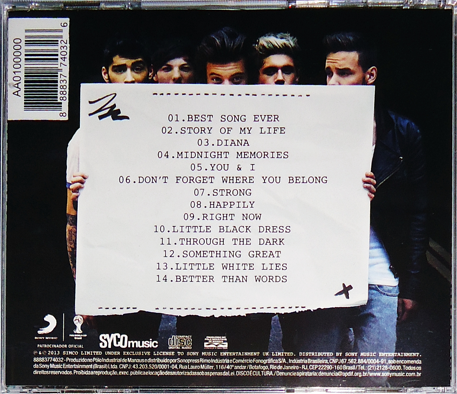 My Collection: One Direction » Midnight Memories [Brasil]