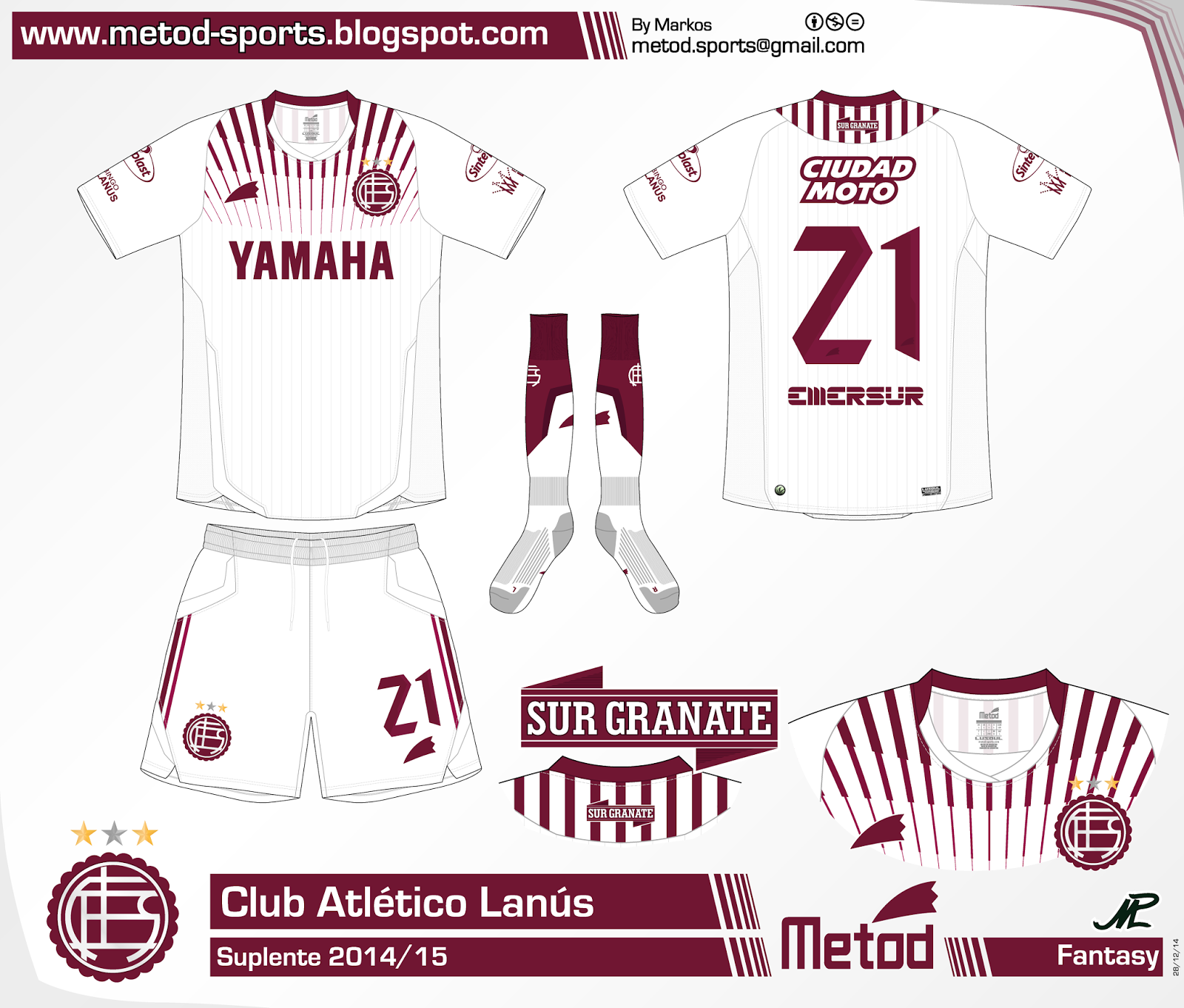 Metod Sports: Lanús 2014/2015 Metod