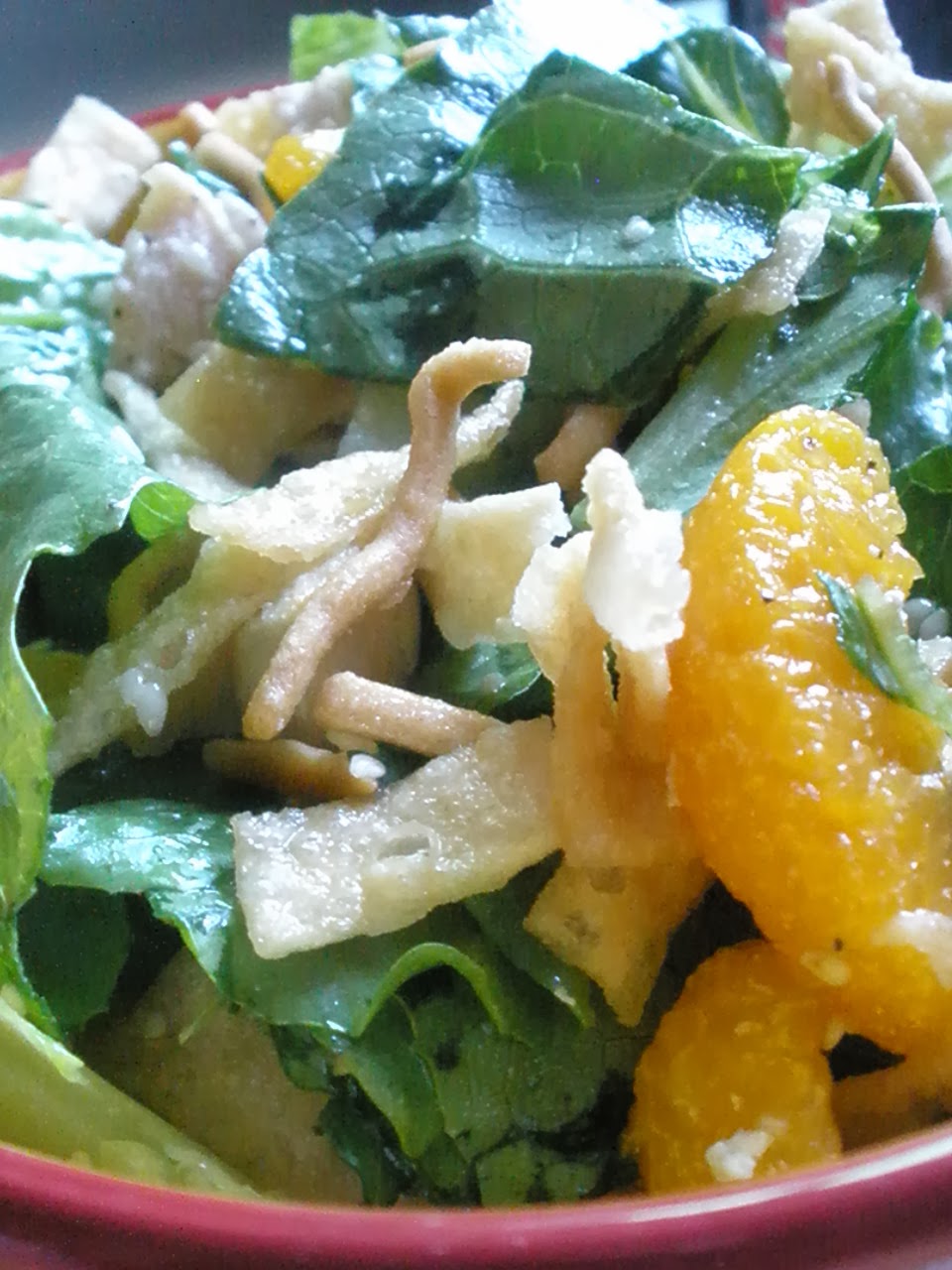 Rachel's Recipes: Won Ton Skins Salad