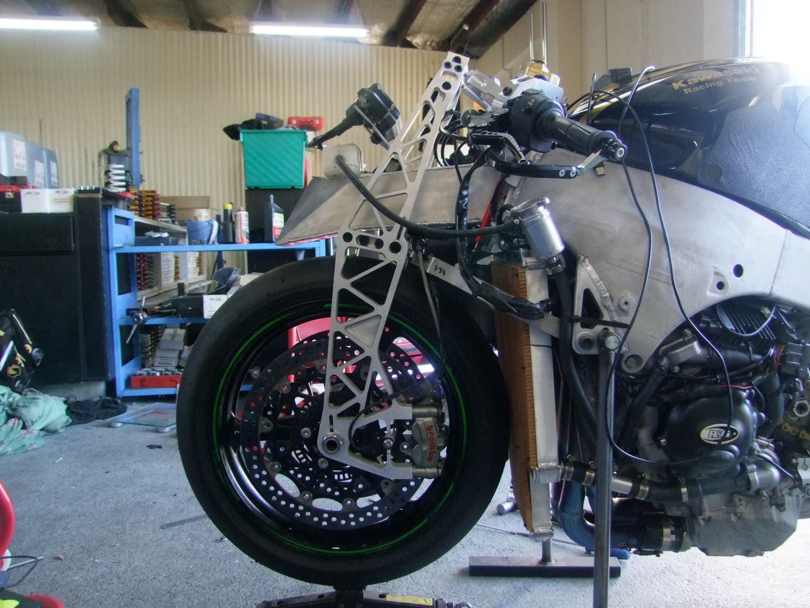 Hossack ZX10r / Suspension Smith