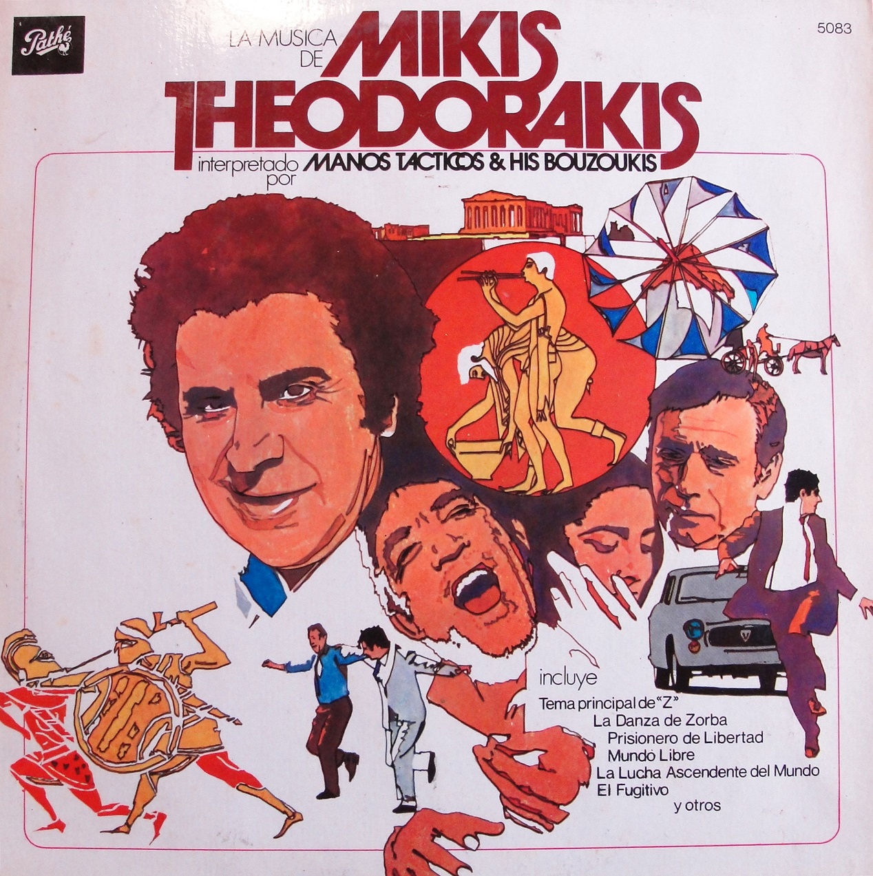 Los discos de Miguel: 0157 - La Musica de Mikis Theodorakis - Manos ...