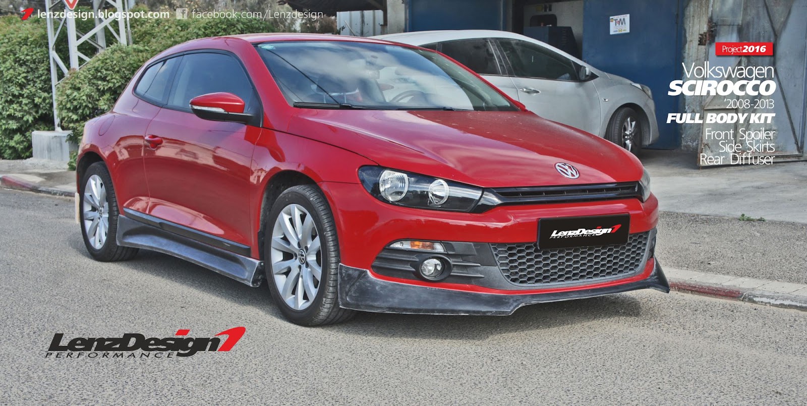 VW Scirocco Bodykit Lenzdesign 2008-2014
