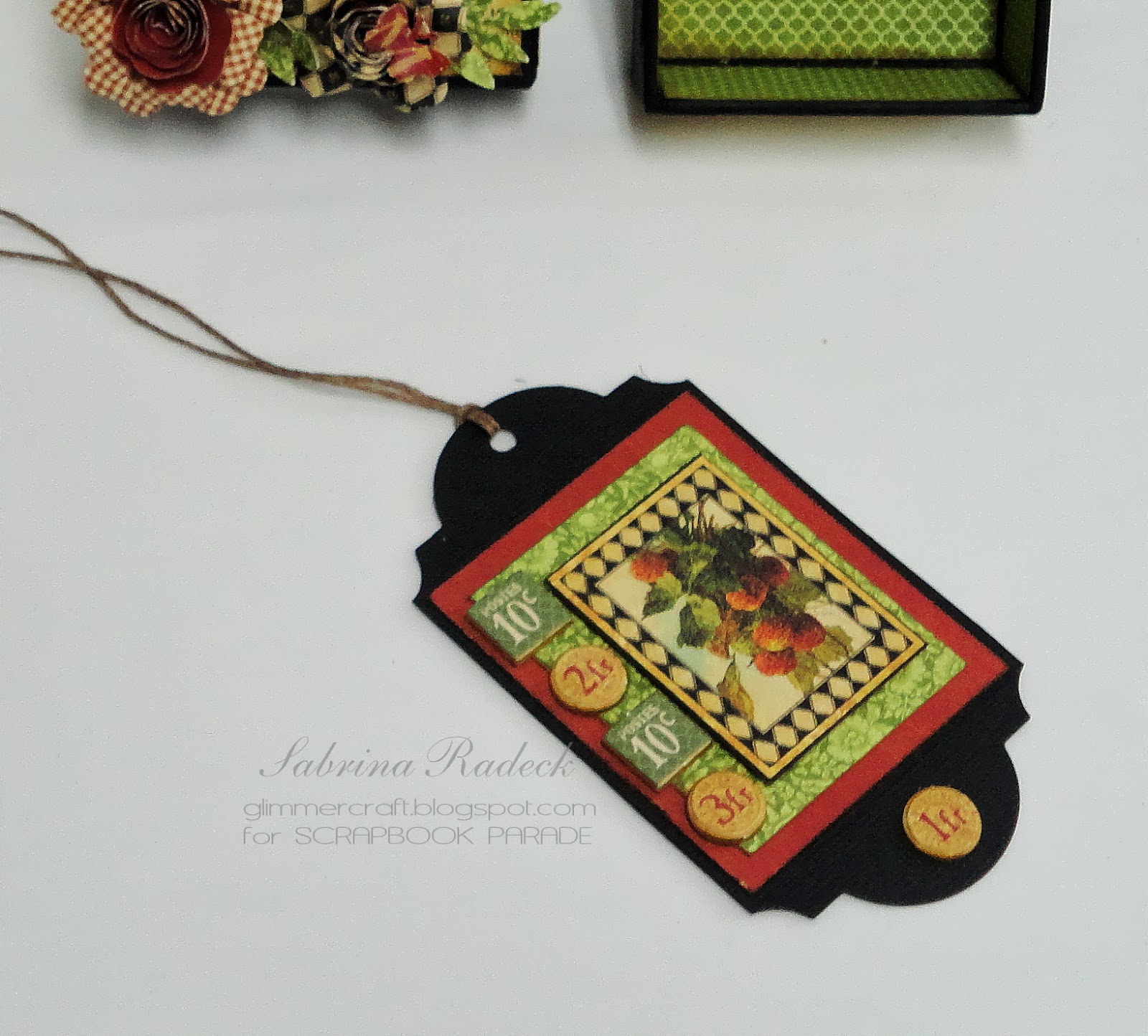 Graphic 45 French Country Matchbox & Tags | Aspiring to Creativity