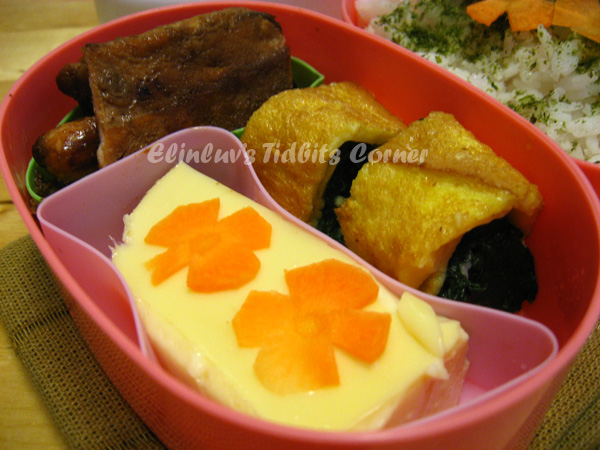 Elinluv's Tidbits Corner: Bento Banter - Bento # 1