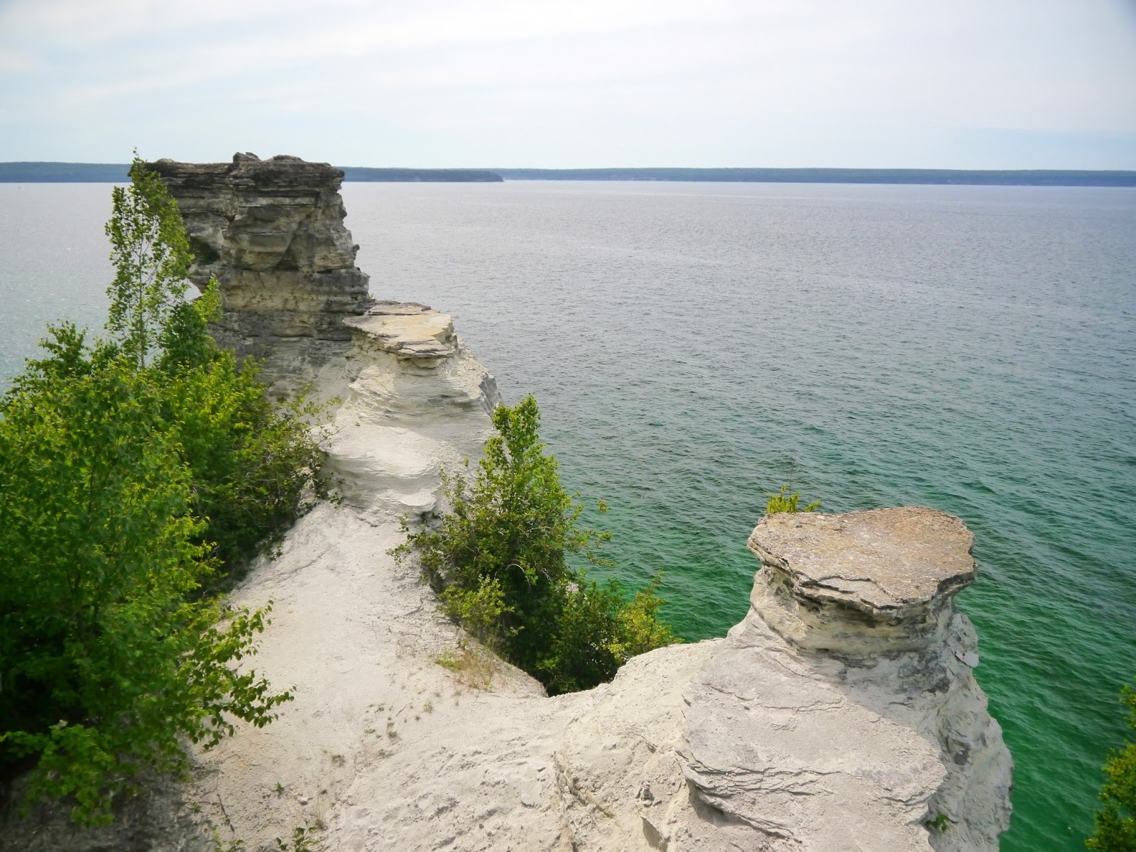 American Travel Journal: Miners Castle - Pictured Rocks National Lakeshore
