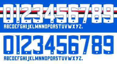 ErojkitFonts, a maior coleção de fonts da internet !: Joma Sampdoria ...