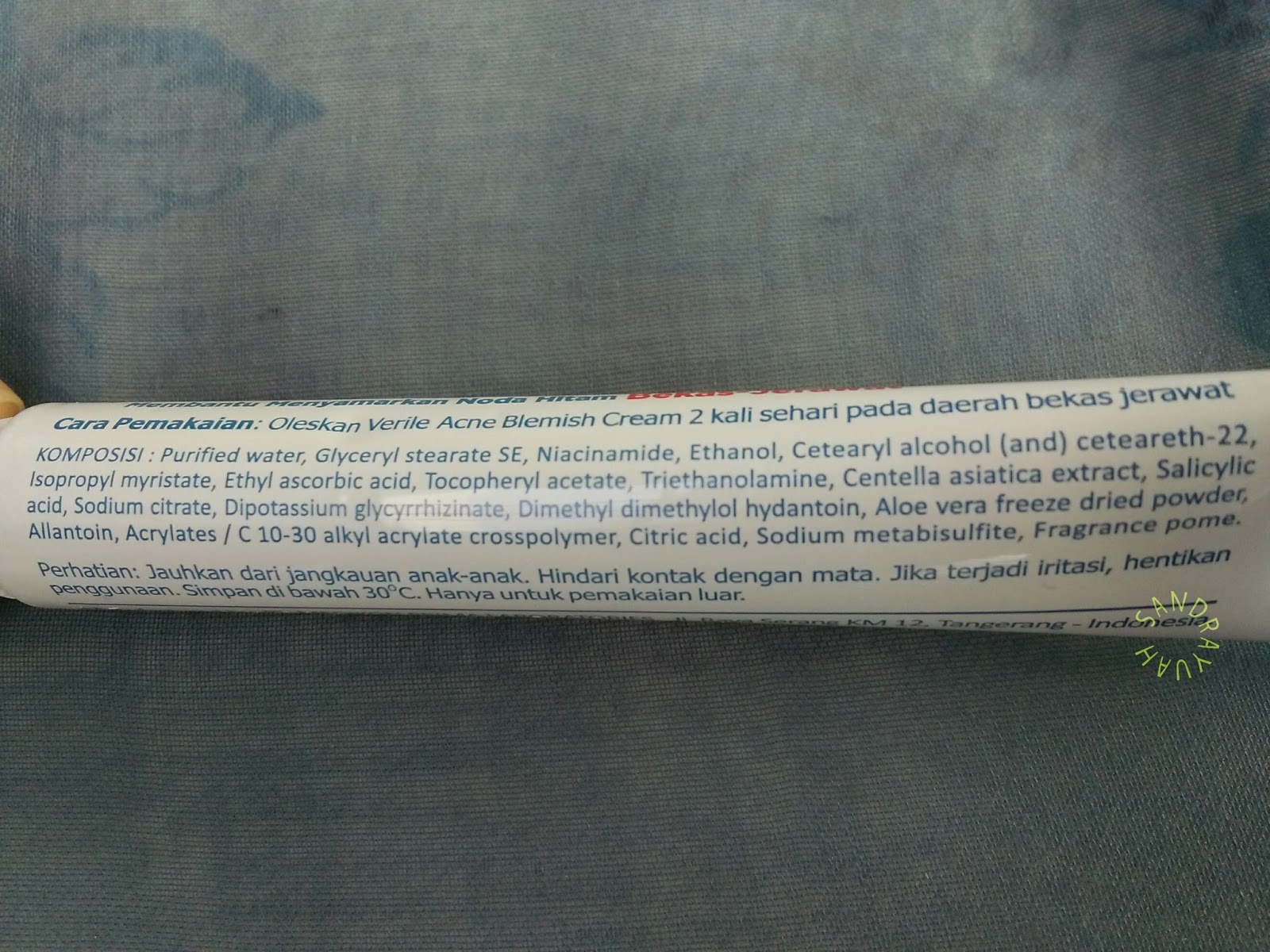 Daily Hunter: Verile Acne Blemish Cream | Review step 1