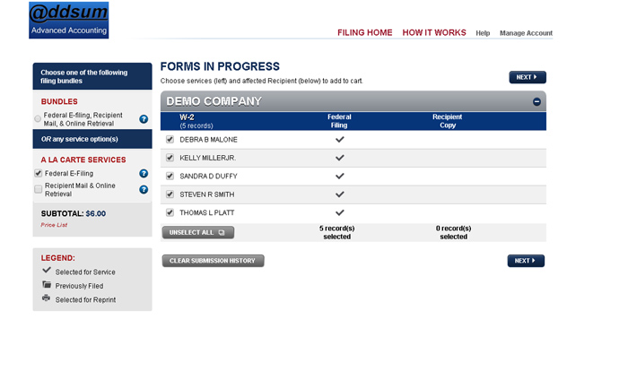 Addsum Business Software, Inc.: New federal-state e-filing payroll ...