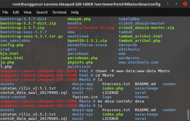 Menginstall OpenSID - CREATE-SCRIPT - ANGGA BLC TELKOM