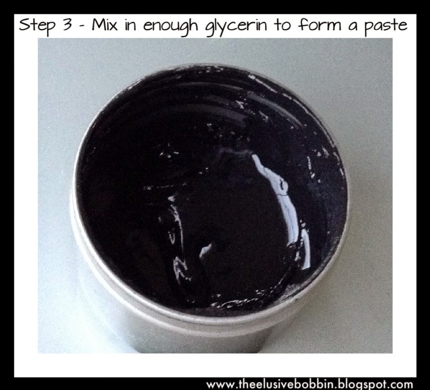 The Elusive Bobbin: A Clean Start a.k.a Historic Charcoal Toothpaste