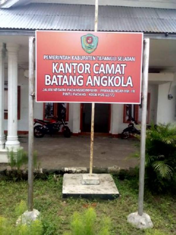 Kabar Tapanuli Selatan & Sekitarnya: Mengenal Kecamatan Batang Angkola