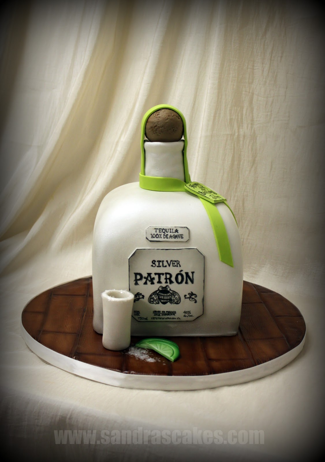 Patron Bottle Cake