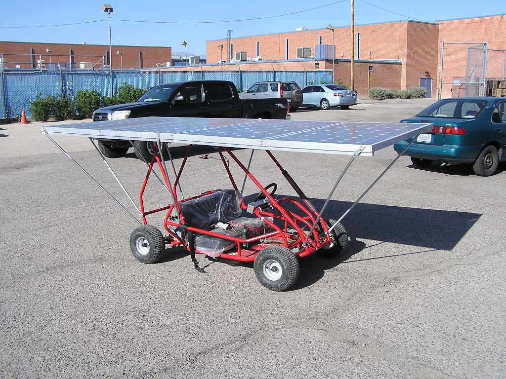 The Warriors: Testing the Go-Karts before the race