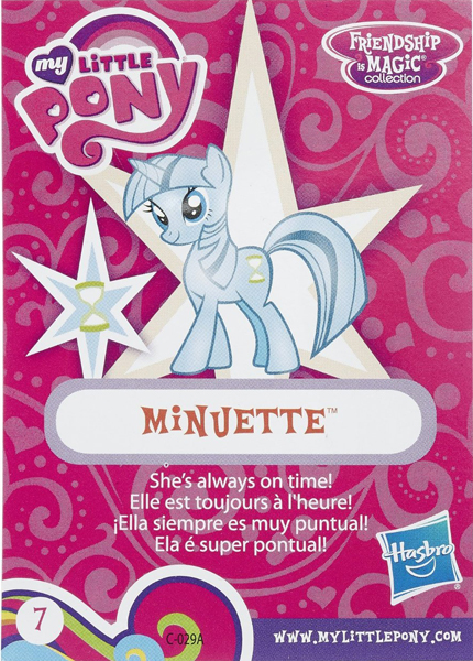 MLP Minuette Blind Bag Cards | MLP Merch