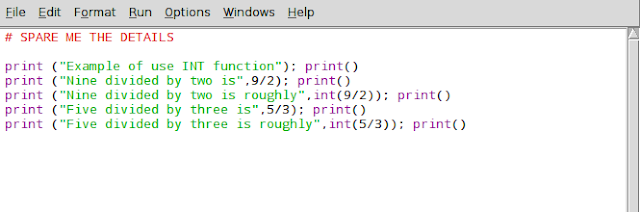 PYTHON BASIC PROGRAMMING