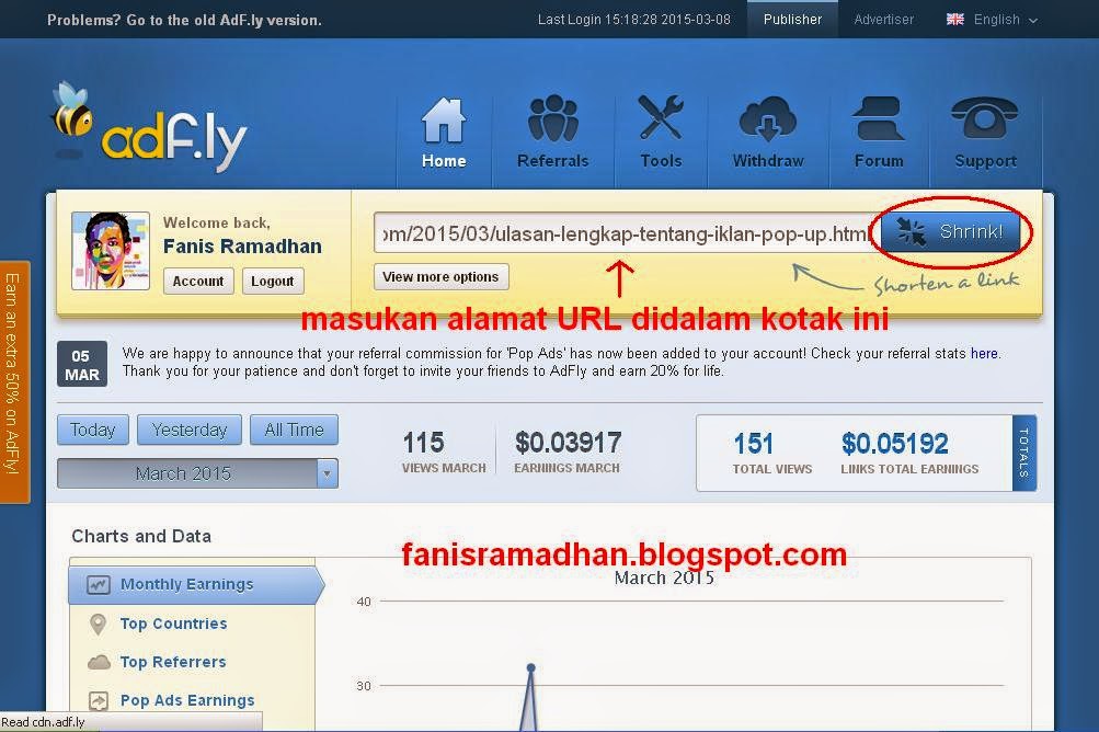 Cara Mendaftar Adf.ly dan Mendaftar Iklan PopUp di Adfl.ly Terbaru ...
