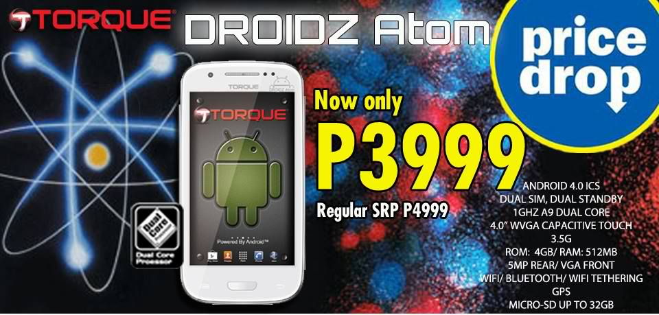 Torque Droidz Atom Features Preview and Brief Introduction ~ Technology ...