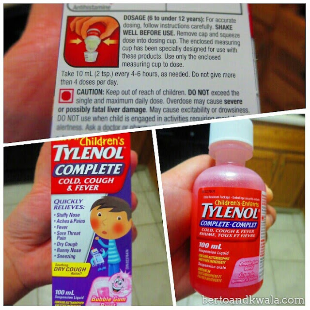 Growing up with Bea: Cold and Cough Medicine for Children