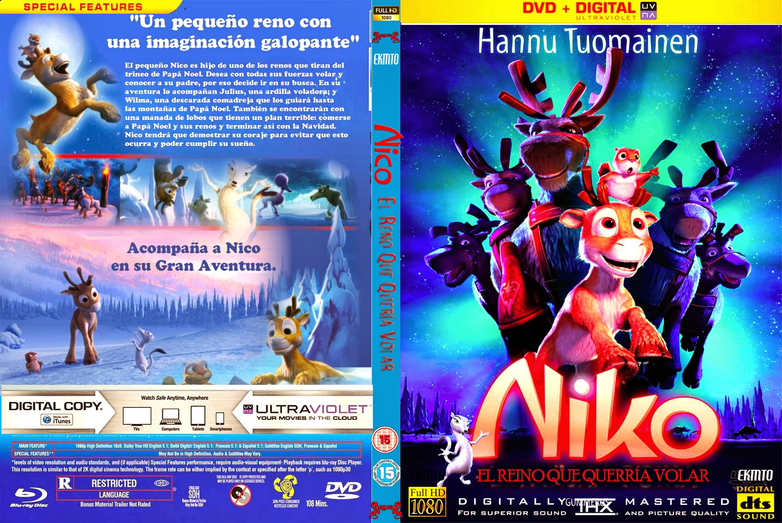 Cover: Nico el reno que quería volar dvd