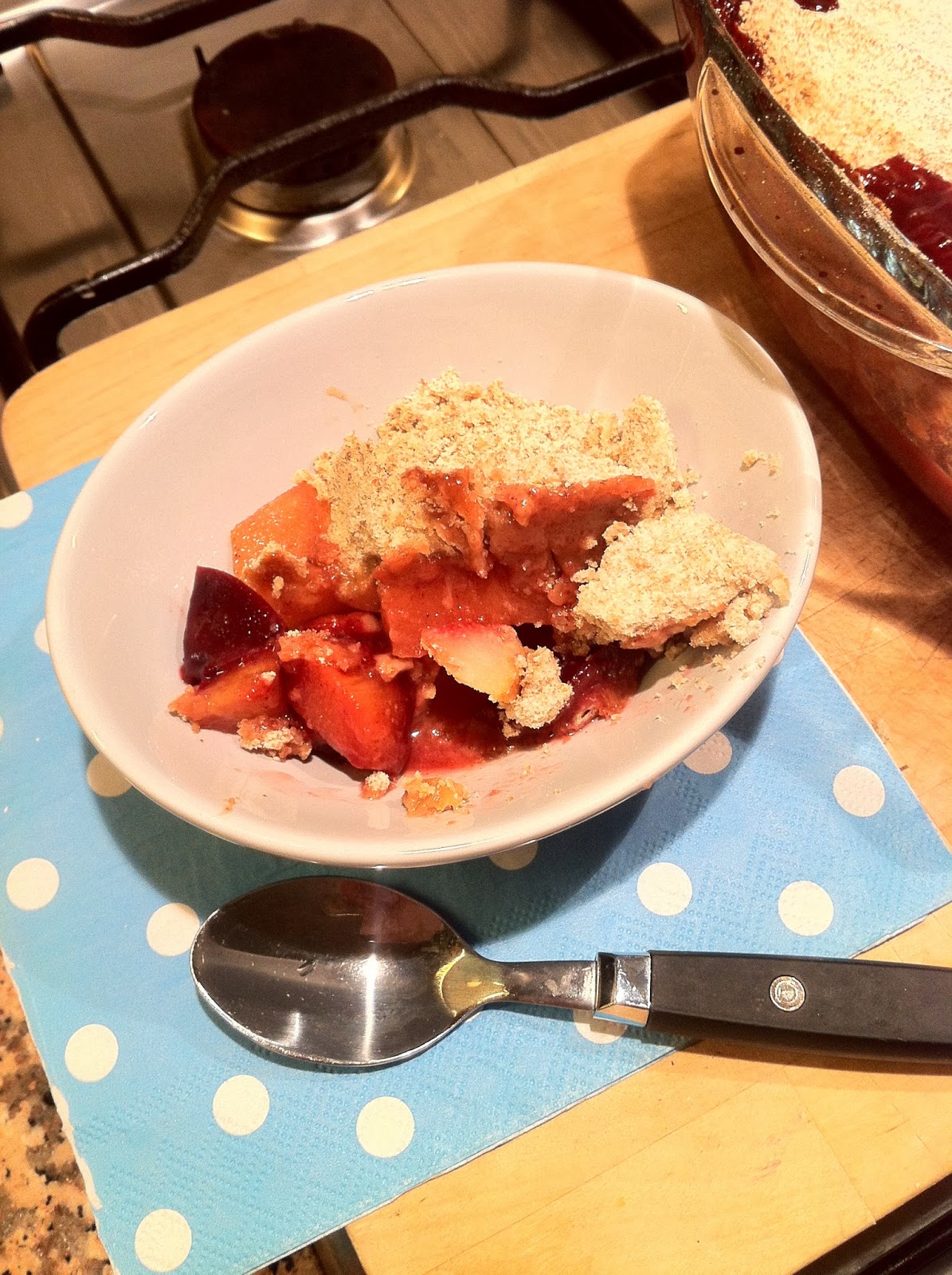 Bige's Happy Kitchen: Traditional British: Perfect Apple Crumble