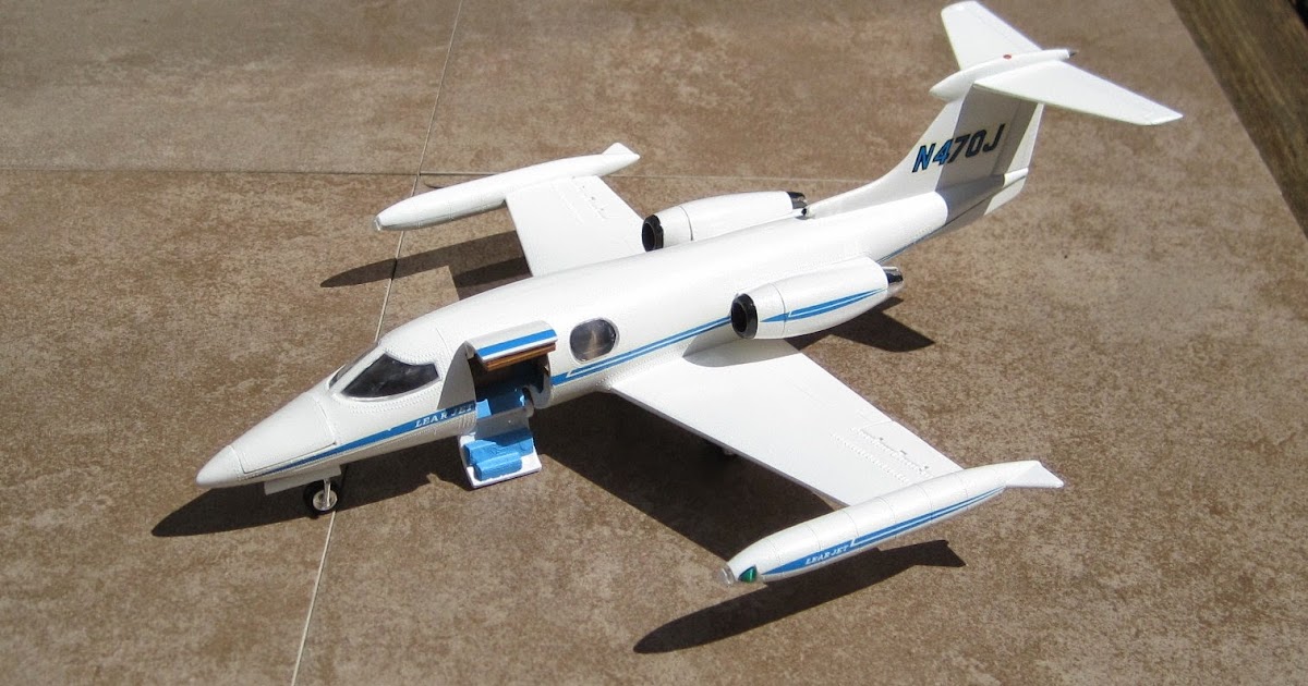 Model Airplane Memories: A True Scale Model Classic: The IMC 1/48 Lear Jet!