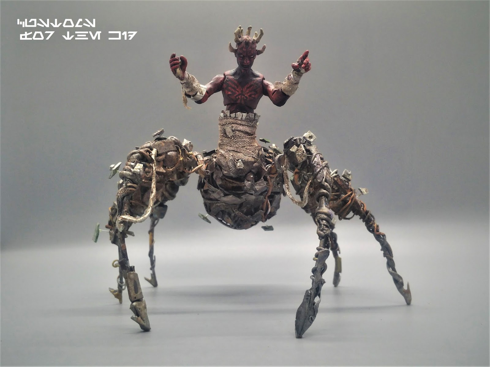 Customs for the Kid: "SPIDER MAUL" created by Darth Daddy