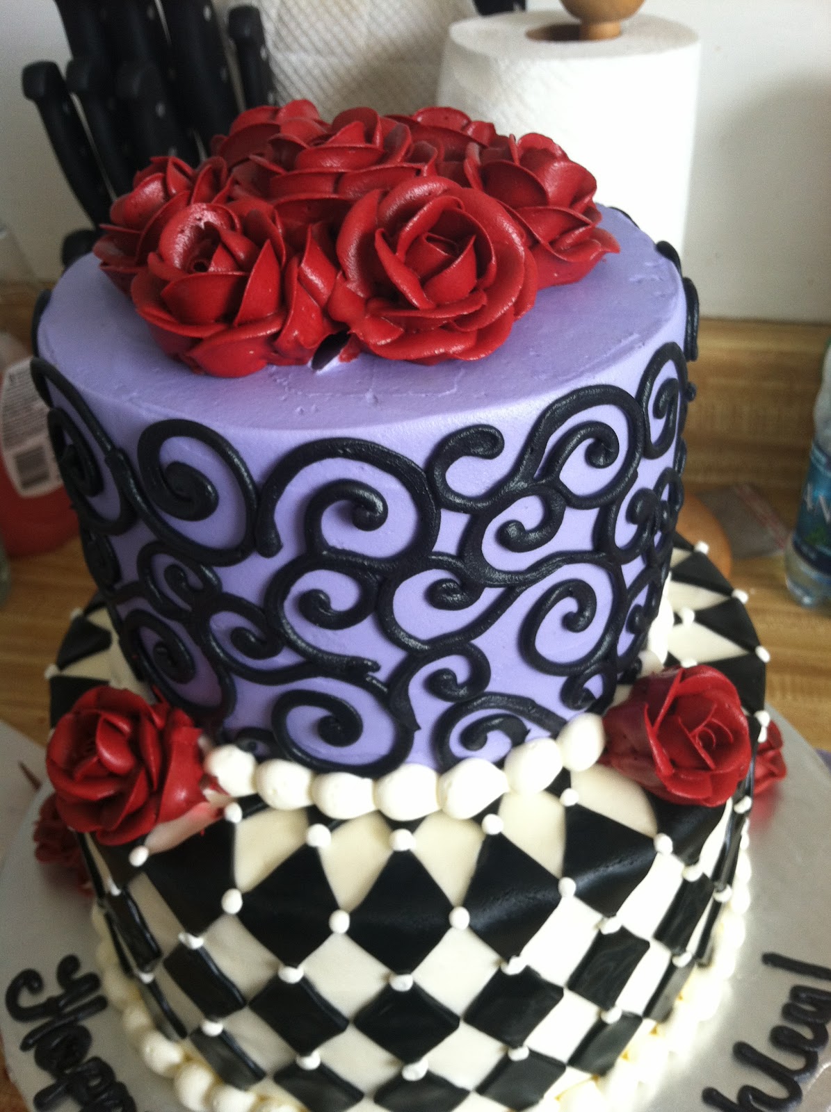 My Sweet Diversion: Harlequin Birthday Cake