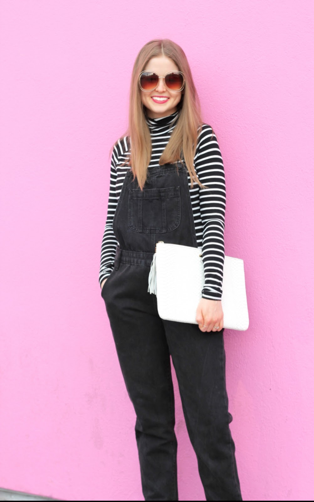 Simply Classy: Black Overalls