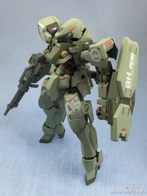 Custom Build: HG 1/144 Graze +Detailed Design