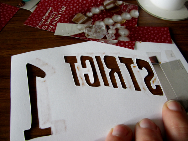 Shades Of Tangerine: Hunger Games Postcard (DIY)