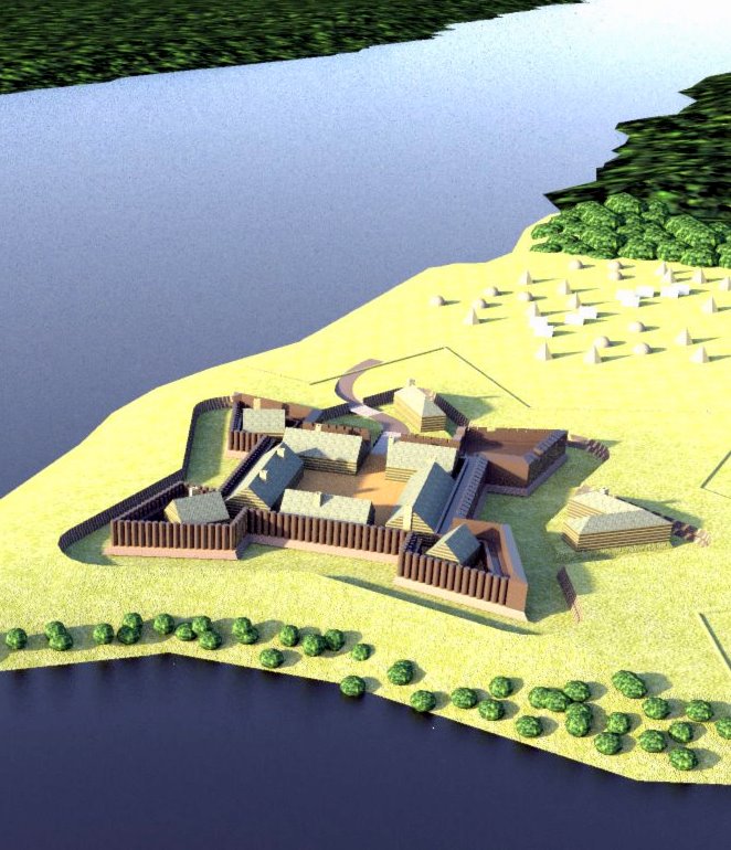 Buttons & Beads: Anatomy of a Drawing: Fort Duquesne