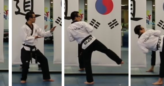Foot Fist Way: 23. Koryo double side kick