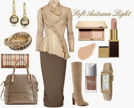 Stagione cromatica Autunno Soft abbigliamento colori