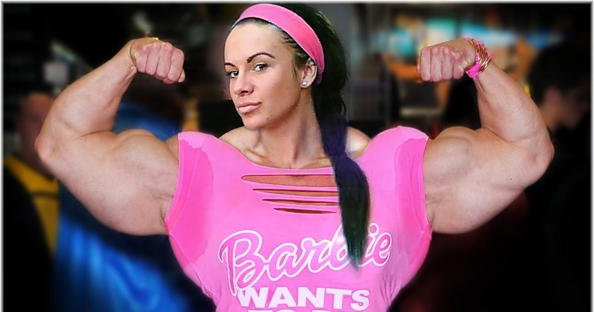 Meg's Muscle Growth: Barbie wishes she could be me