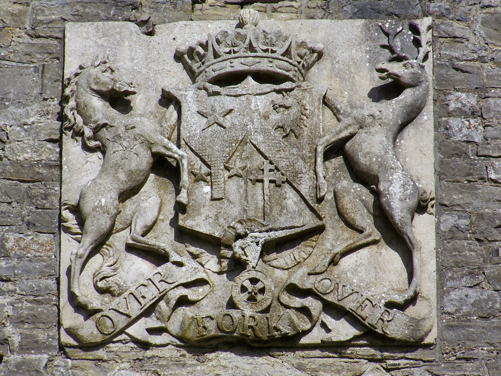 Irish Heraldry: Heraldry at Slane Castle (Mount Charles)