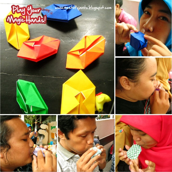 ojanto: Play Your Magic Hands #3 - Membuat Balon Origami