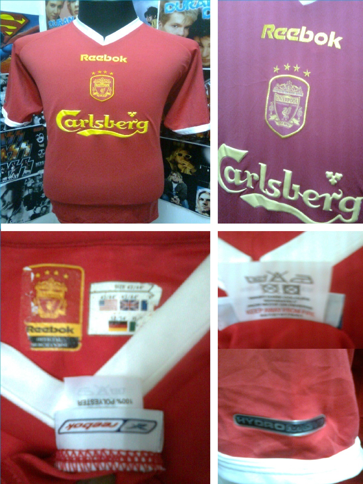 Rakutanstock.Com: LIVERPOOL REEBOK 96-97'S Home Jersey