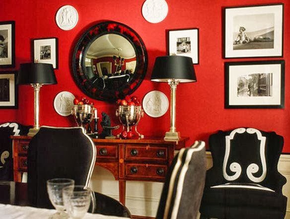 Eye For Design Decorating Your Home With The Black Red Combination