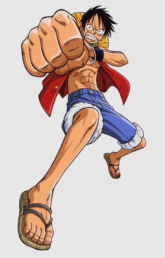 cool anime character: Luffy