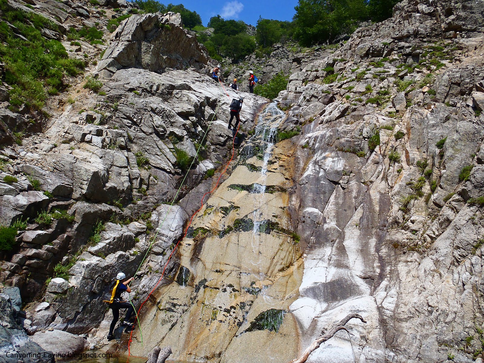 Canyoning - Caving: Φαράγγι Γριάς , Σαμοθράκη